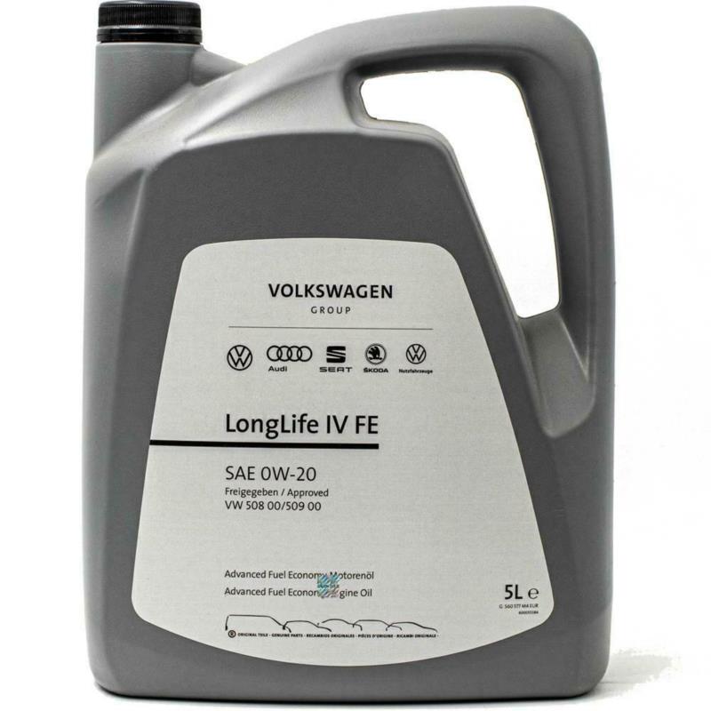 Oryginalny olej VOLKSWAGEN LongLife IV 0W20 5L OEM| Galonoleje.pl